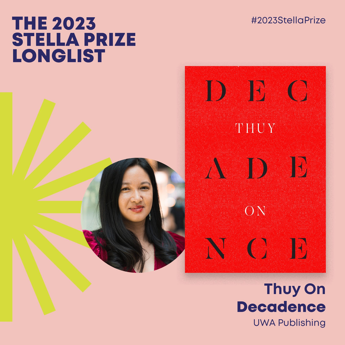 Decadence longlisted for the 2023 Stella Prize – UWA Publishing