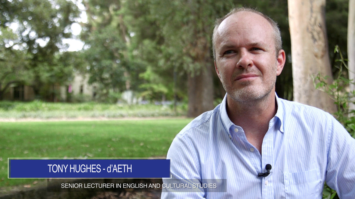 Tony Hughes-d'Aeth talks about his book, Like Nothing on this Earth ...